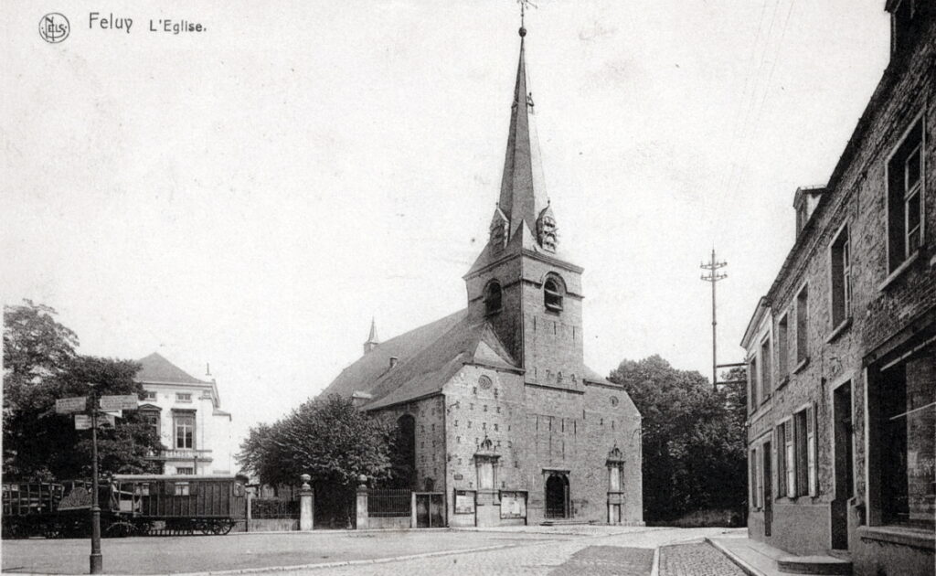 www.ronquieres.org | Eglise_De_Feluy - Feluy cpa eglise 1